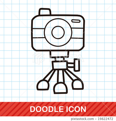 camera doodle - Stock Illustration [19822472] - PIXTA