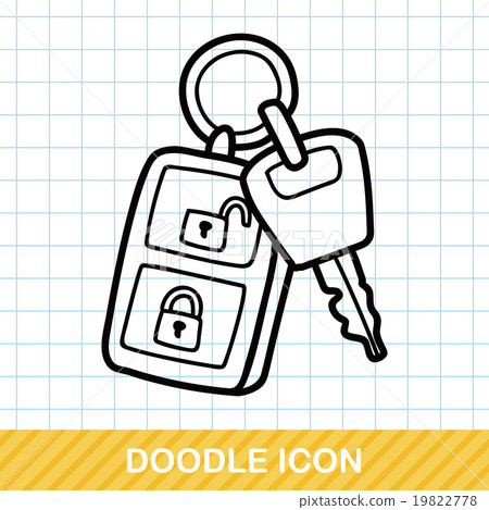 key doodle - Stock Illustration [19822778] - PIXTA