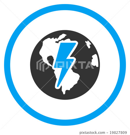Earth Shock Icon - Stock Illustration [19827809] - PIXTA