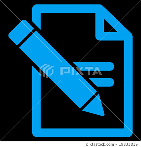 Edit Records Icon - Stock Illustration [19833819] - PIXTA
