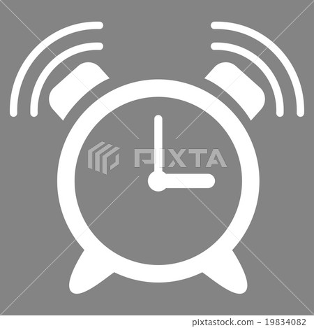 Alarm Clock Ring Vector Icon - Stock Illustration [19834082] - PIXTA