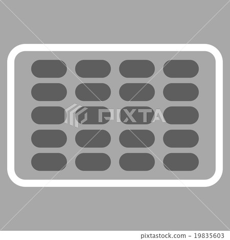 Blister Vector Icon - Stock Illustration [19835603] - PIXTA