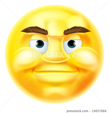 Handsome Smiling Emoji Emoticon - Stock Illustration [19857068] - PIXTA