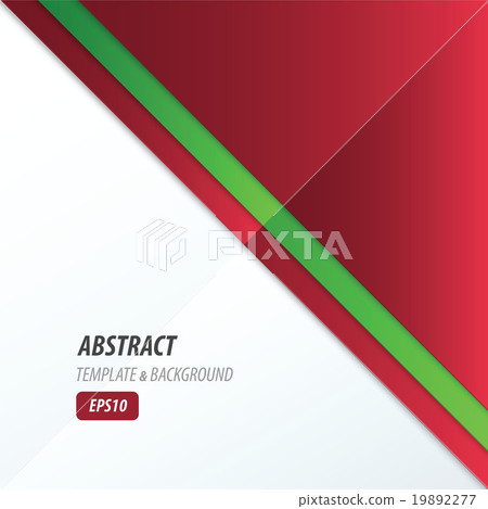 Striped triangle template 2 color - Stock Illustration [19892277] - PIXTA