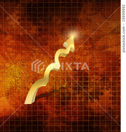 Arrow of step jump - Stock Illustration [19899992] - PIXTA