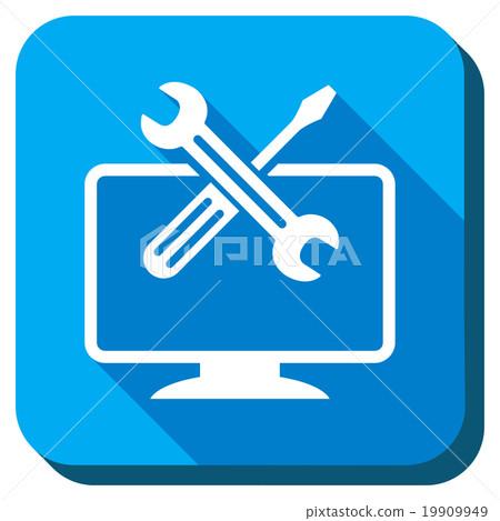 Computer Tools Icon - Stock Illustration [19909949] - PIXTA
