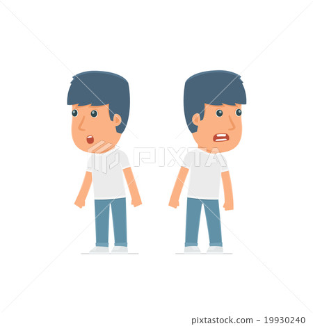 Blunt Character Activist - Stock Illustration [19930240] - PIXTA