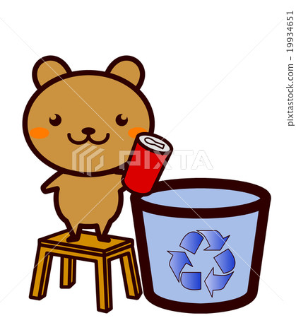 Animal series to recycle - Stock Illustration [19934651] - PIXTA