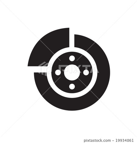 Brake shoe icon - Stock Illustration [19934861] - PIXTA