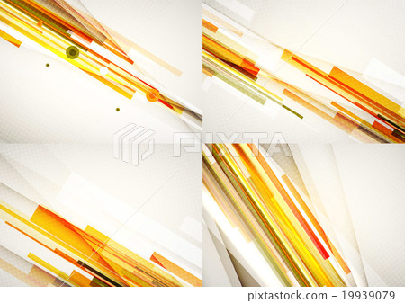 Set of straight lines design abstract backgrounds - Stock Illustration ...