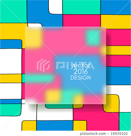 Multicolor Design Templates. - Stock Illustration [19939102] - PIXTA