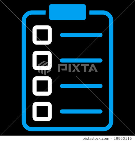 Test Form Icon - Stock Illustration [19960116] - PIXTA