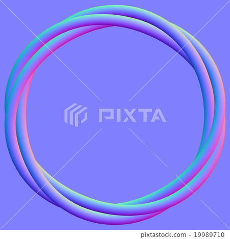 Normal map circle for 3d texture - Stock Illustration [19989710] - PIXTA