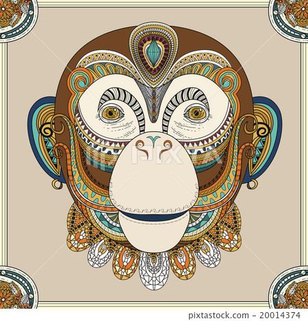 art, monkey, vector - Stock Illustration [20014374] - PIXTA