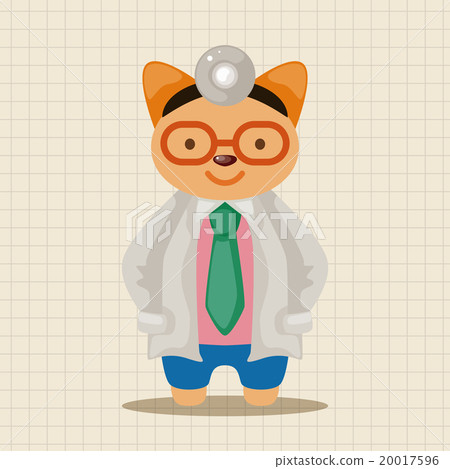 doctor, animal, cartoon - Stock Illustration [20017596] - PIXTA