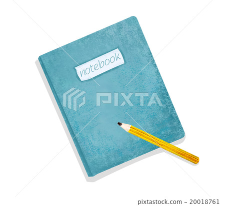 Notes and pencils - Stock Illustration [20018761] - PIXTA