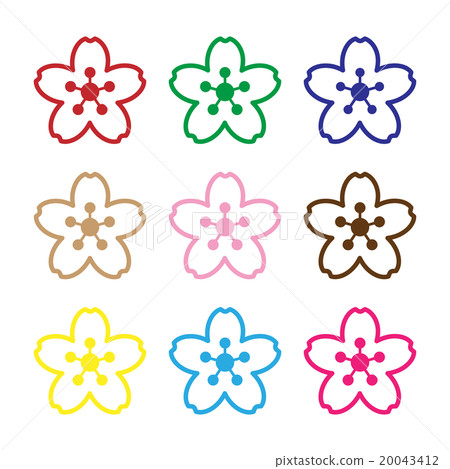 Illustration of Cherry Mark - Stock Illustration [20043412] - PIXTA