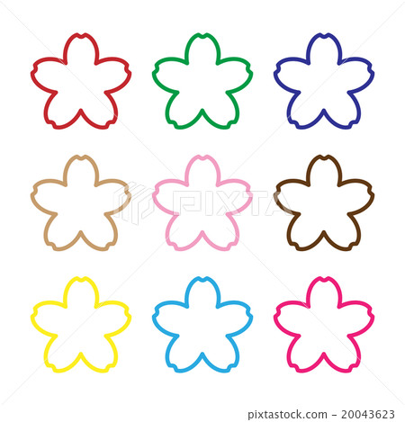 Illustration of Cherry Mark - Stock Illustration [20043623] - PIXTA