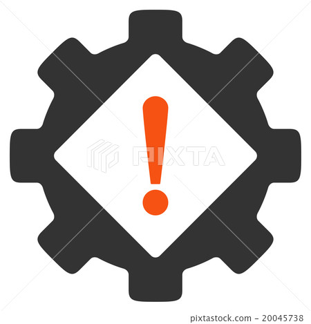 Industry Problem Flat Icon - Stock Illustration [20045738] - PIXTA