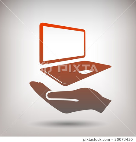Pictograph of computer - Stock Illustration [20073430] - PIXTA