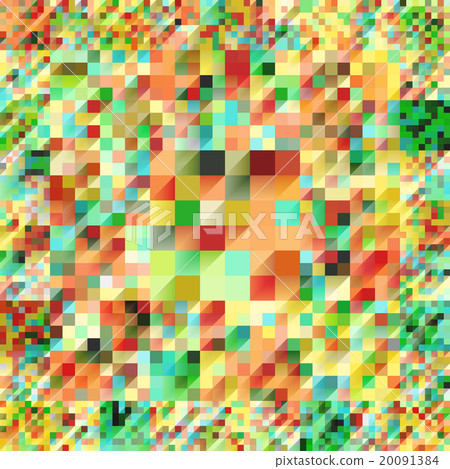 Beautiful colorful grid - Stock Illustration [20091384] - PIXTA