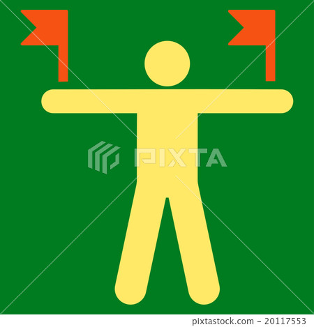 Control Flags Flat Icon - Stock Illustration [20117553] - PIXTA
