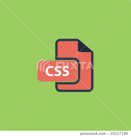 Css file icon vector. - Stock Illustration [20127190] - PIXTA