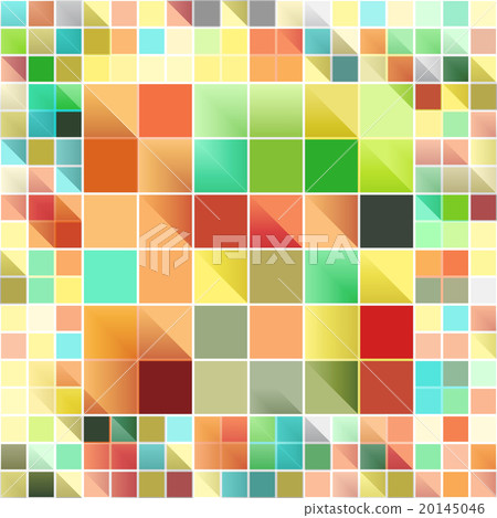 Beautiful colorful grid - Stock Illustration [20145046] - PIXTA