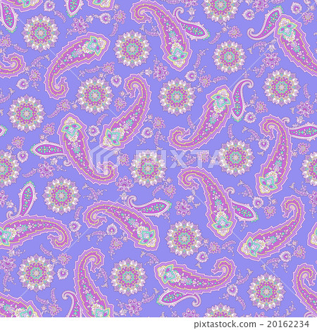 Paisley Crimp Pattern - Stock Illustration [20162234] - PIXTA