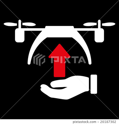 Drone Takeoff Icon - Stock Illustration [20187302] - PIXTA