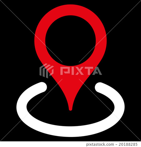 Place Marker Icon - Stock Illustration [20188285] - PIXTA