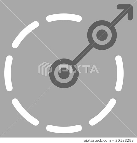 Round Area Exit Icon - Stock Illustration [20188292] - PIXTA