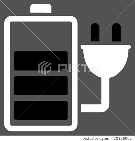 Charge Battery Icon - Stock Illustration [20189002] - PIXTA