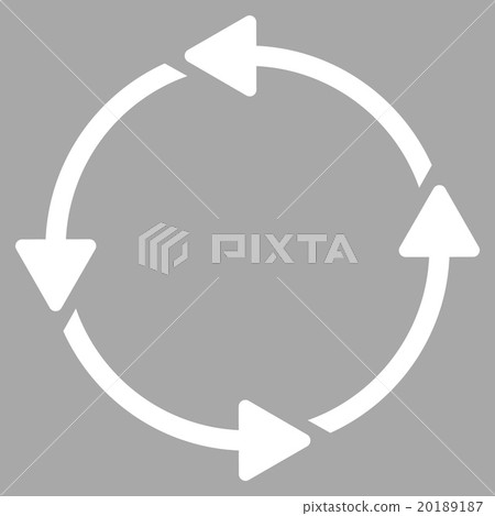 Circular Route Icon - Stock Illustration [20189187] - PIXTA