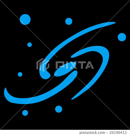 Galaxy System Flat Icon - Stock Illustration [20190411] - PIXTA