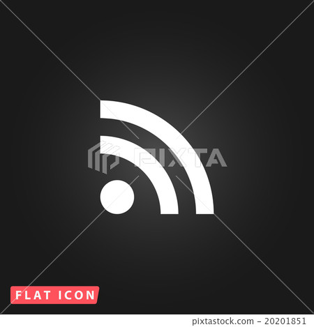 RSS sign icon. feed symbol. - Stock Illustration [20201851] - PIXTA