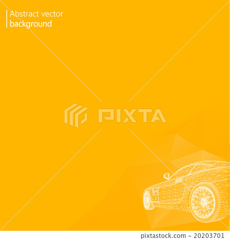 abstract background in yellow tones. Vector icons - Stock Illustration ...