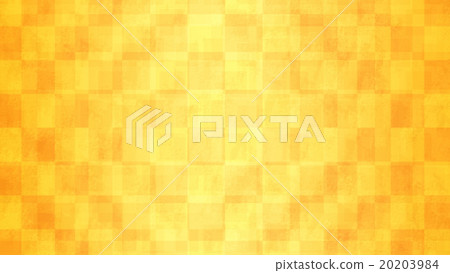 Checker pattern _ background gold - Stock Illustration [20203984] - PIXTA