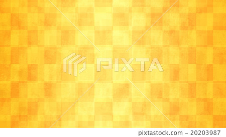 Checker pattern _ background gold - Stock Illustration [20203987] - PIXTA
