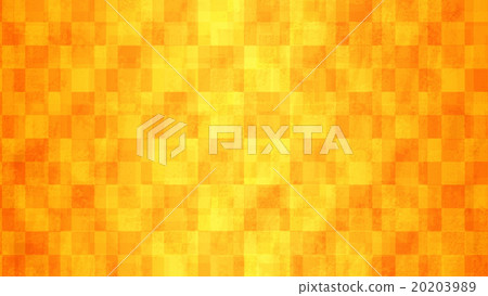 Checker pattern _ background gold - Stock Illustration [20203989] - PIXTA