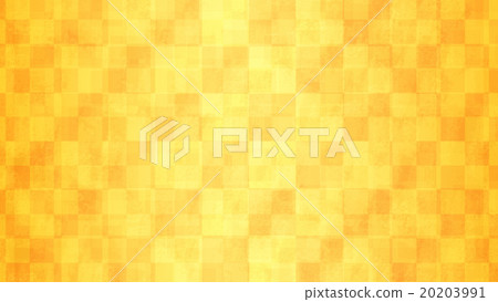 Checker pattern _ background gold - Stock Illustration [20203991] - PIXTA