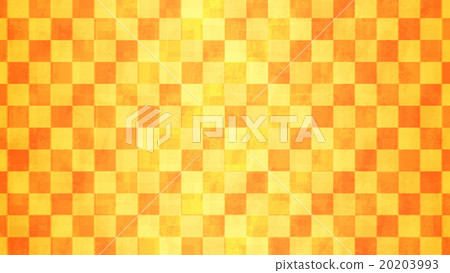 Checker pattern _ background gold - Stock Illustration [20203993] - PIXTA