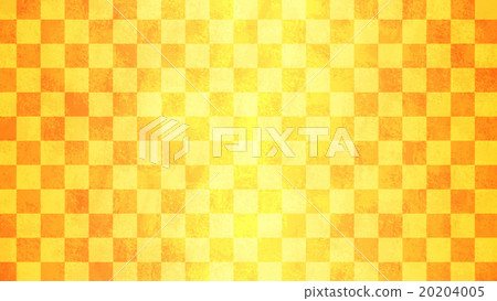 Checker pattern _ background gold - Stock Illustration [20204005] - PIXTA