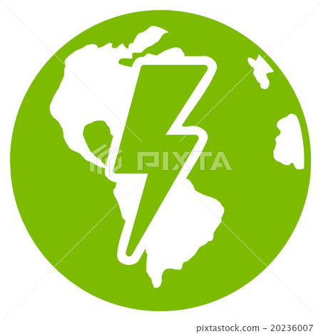 Earth Shock Icon - Stock Illustration [20236007] - PIXTA
