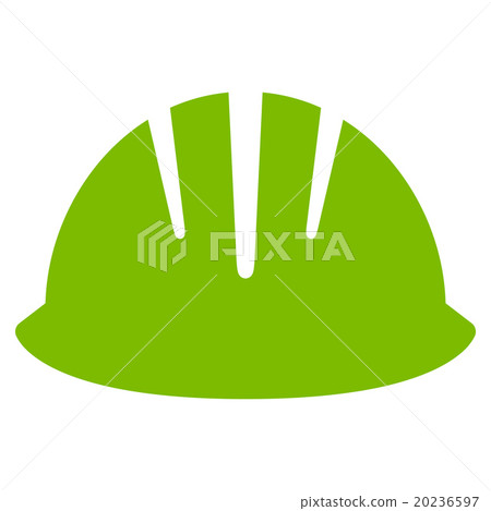 Builder Helmet Icon - Stock Illustration [20236597] - PIXTA