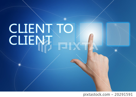 Client to Client - Stock Illustration [20291591] - PIXTA