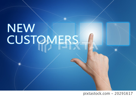 New Customers - Stock Illustration [20291617] - PIXTA