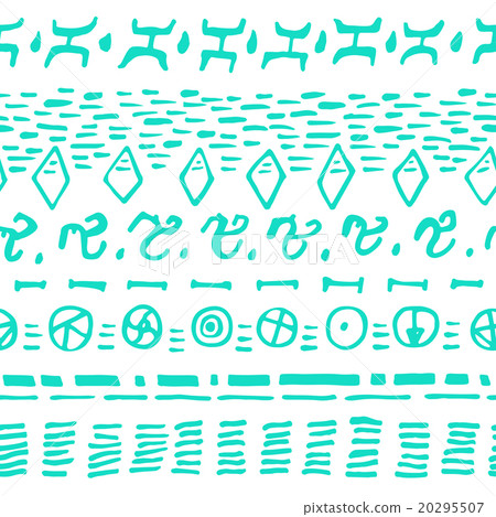 Horizontal seamless pattern. - Stock Illustration [20295507] - PIXTA