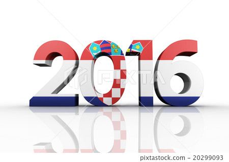 Composite image of 2016 graphic - Stock Illustration [20299093] - PIXTA