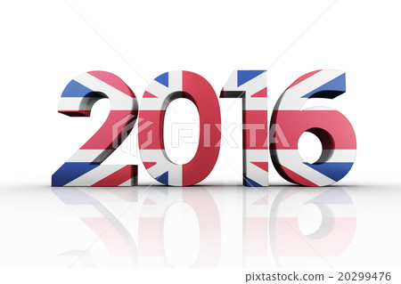 Composite image of 2016 graphic-插圖素材 [20299476] - PIXTA圖庫